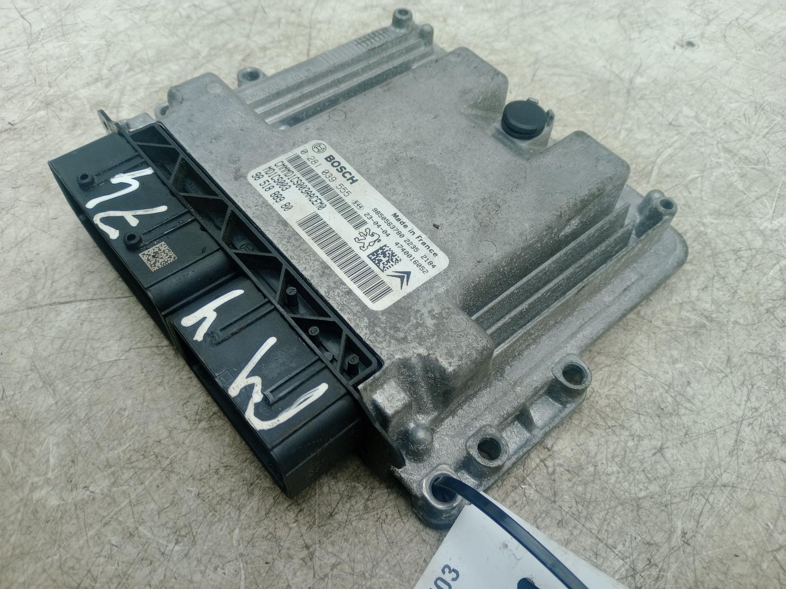 CITROEN BERLINGO ENGINE Control Module Ecu 1.5 Diesel 9851888980 Mk3 ...