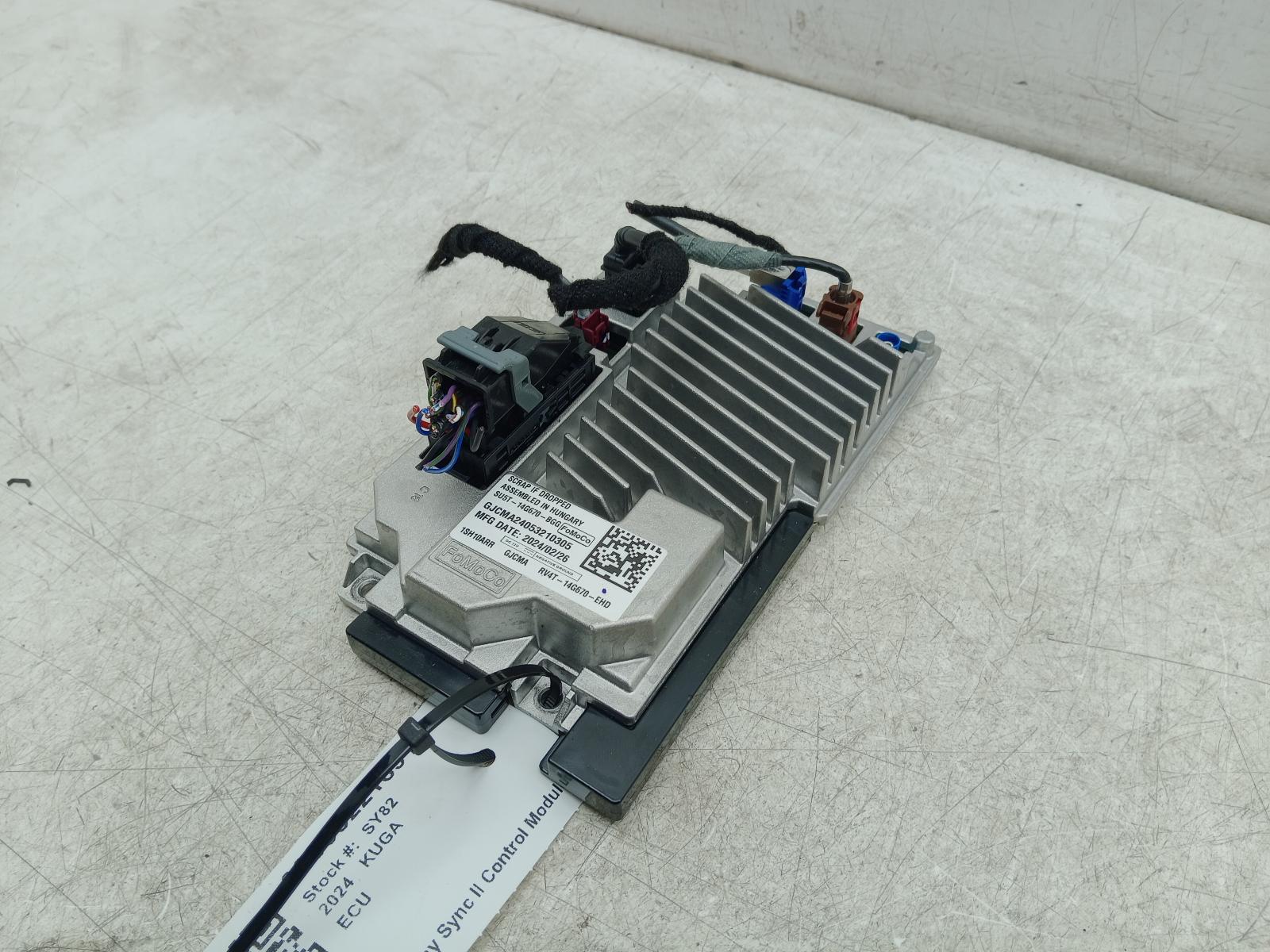 FORD KUGA SAT Nav Control Module Ecu Su5T-14G670-Bgg Mk3 2019 - 2025 £ ...