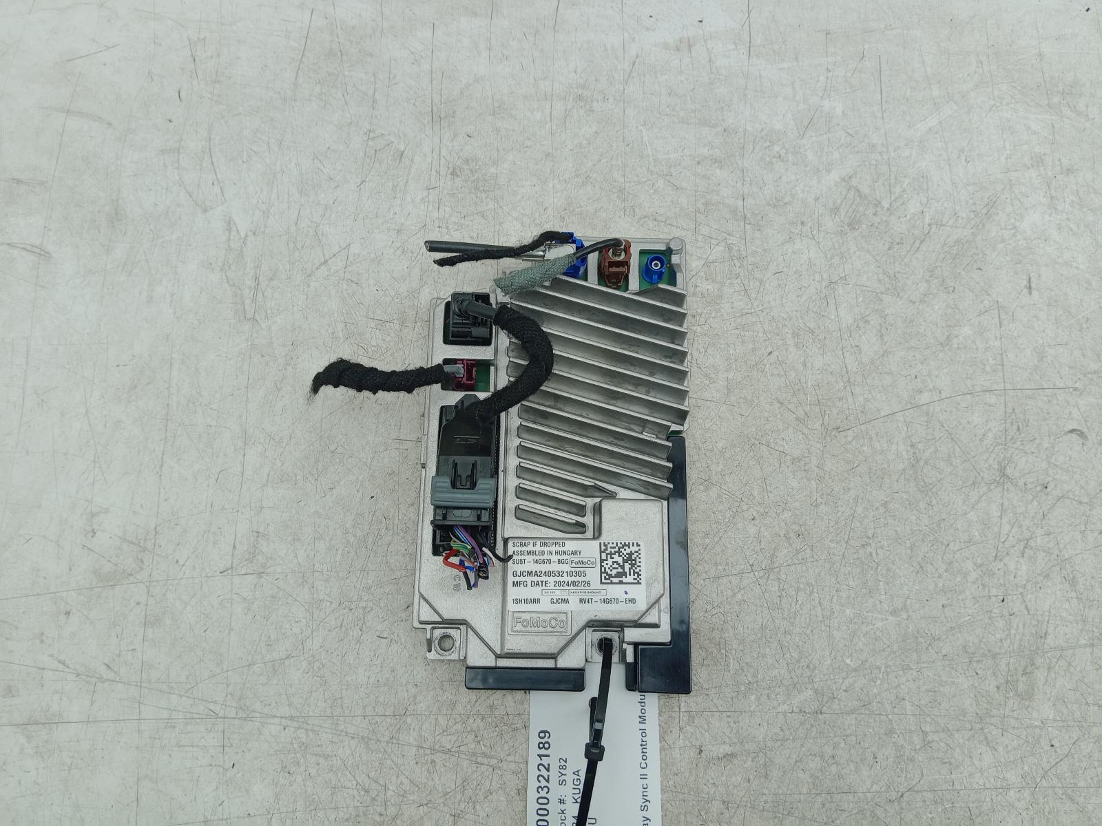 FORD KUGA SAT Nav Control Module Ecu Su5T-14G670-Bgg Mk3 2019 - 2025 £ ...